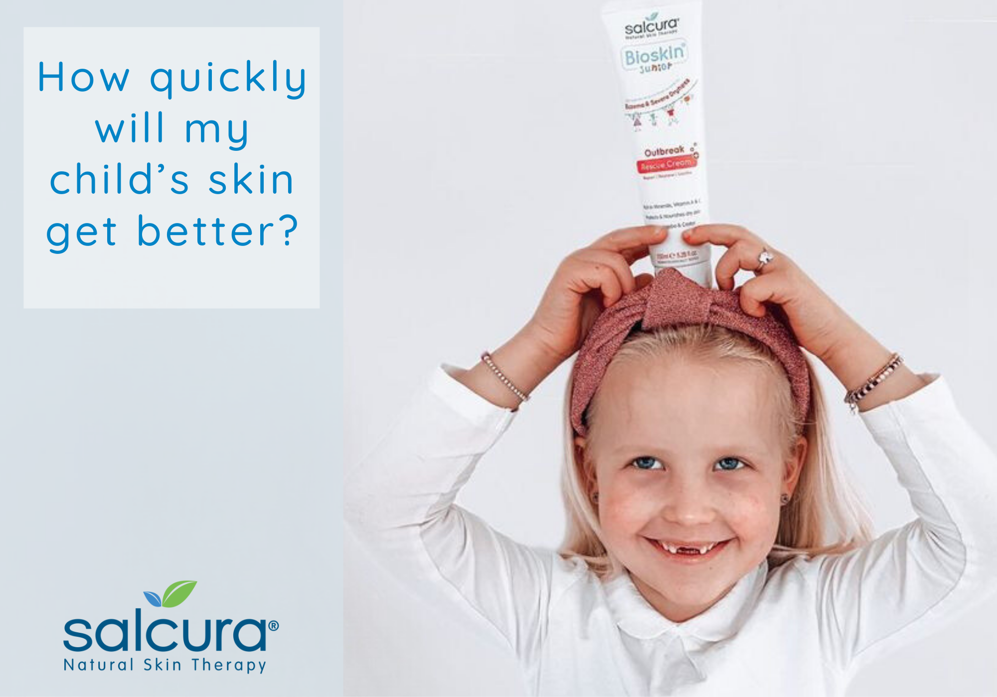 How quickly will my child's skin get better? – Salcura Natural Skin Therapy